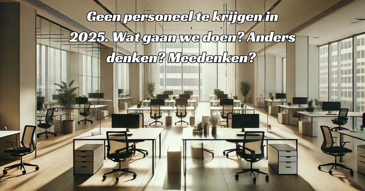 Personeelstekort in 2025. Hoe gaan we dit oplossen?Denk mee! - Carrieretijd